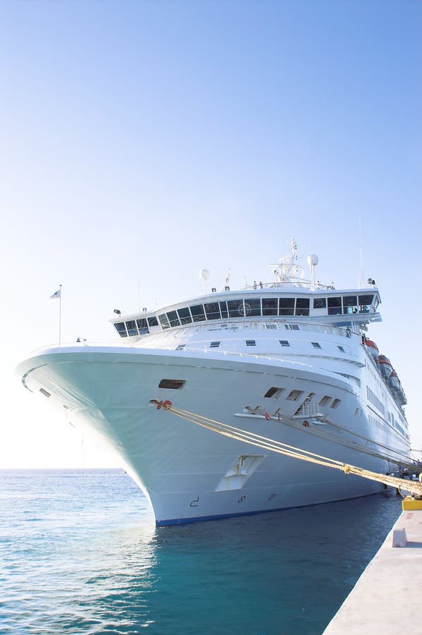 Cruise ship on ocean stock photo. Image of large, ocean - 5686286