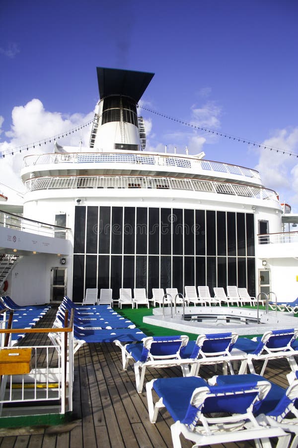 Cruise Ship Deck Picture. Image: 1486560