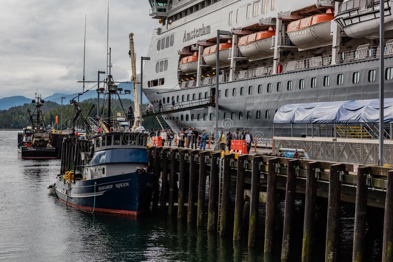 Cruise Ship in Alaska editorial photo. Image of ketchikan - 78893971