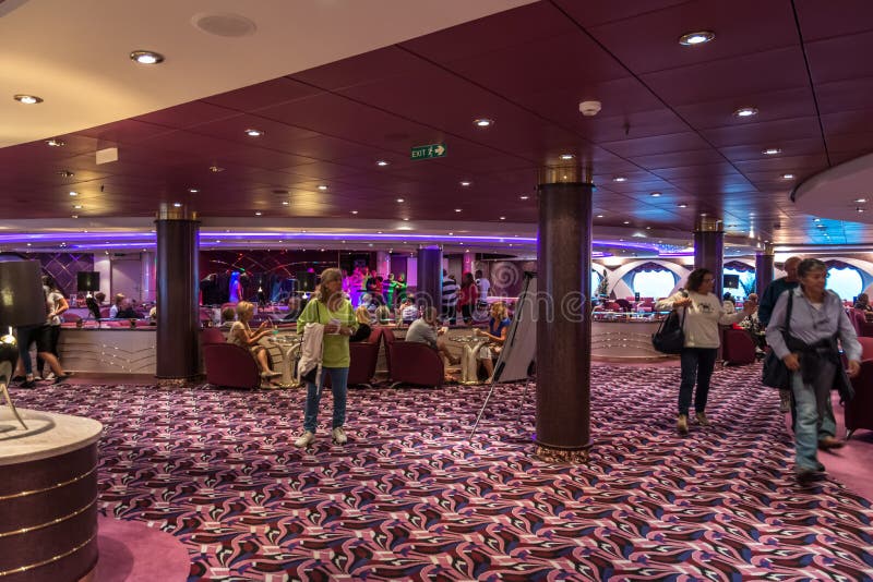 MSC Musica Cruise Ship Reception Hall Editorial Image - Image of decor ...