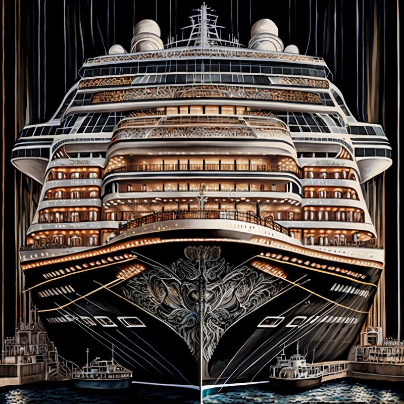 Cruise Ship Artificial Intelligence Stock Illustrations – 723 Cruise ...