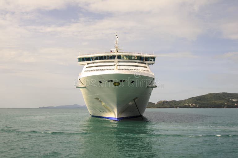 Cruise ship bow stock image. Image of romance, maritime - 44237569
