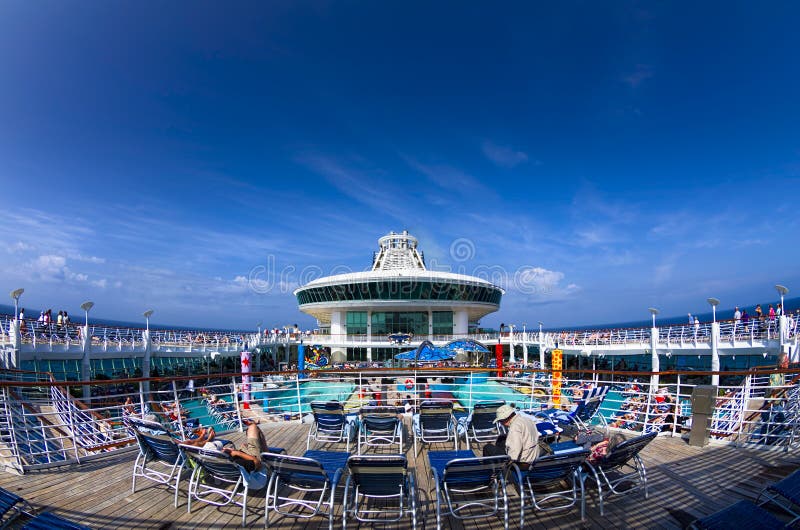 Cruise Ship Deck editorial photo. Image of transport - 28703321