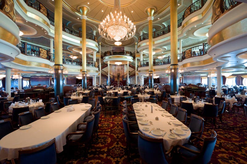 Cruise Ship Dining Room stock photo. Image of giant, fancy - 23180752