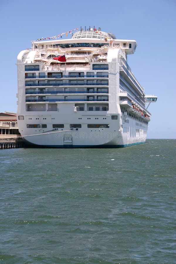 Cruise Ship in Dock stock image. Image of getaway, pleasure - 514737