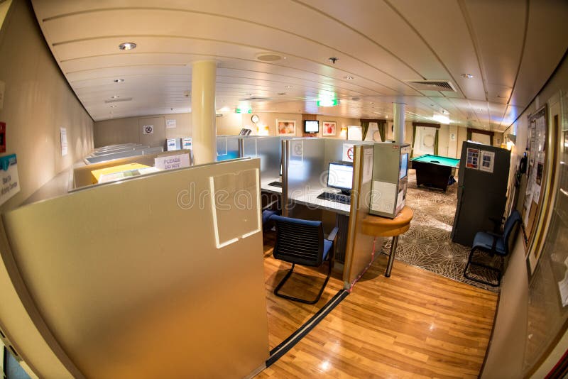 Cruise ship interior editorial image. Image of shop, designed - 68972850