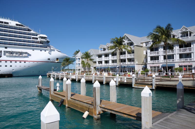 Cruise Ship in Key West, Florida Editorial Photography - Image of ...