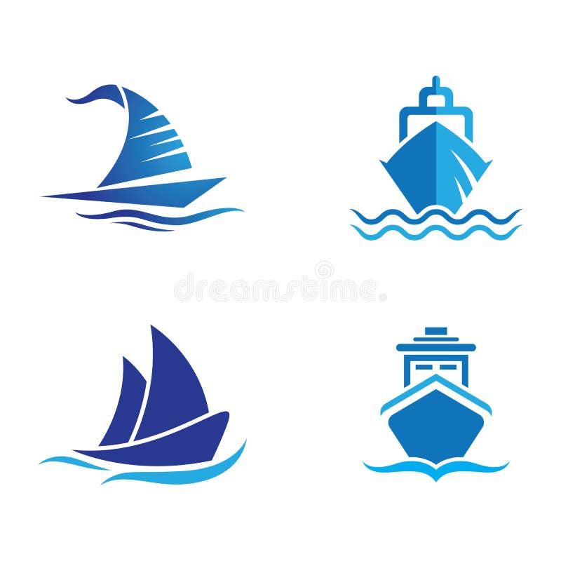 Cruise ship logo images stock vector. Illustration of transportation ...