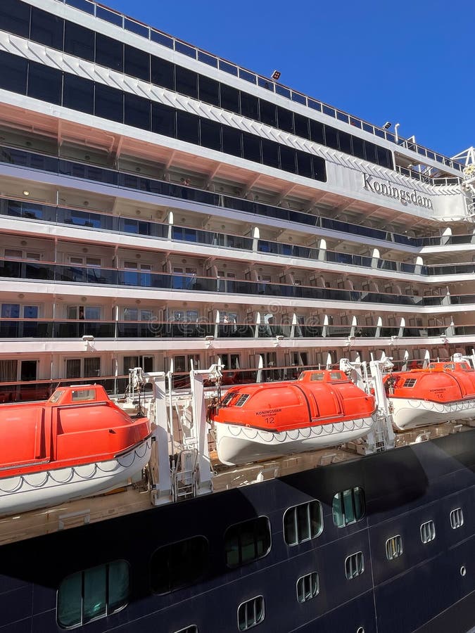 MS Koningsdam Cruise Ship from Holland America Line Docked in the ...