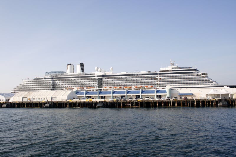 Cruise Ship in the Pier stock photo. Image of luxury, blue - 2548646