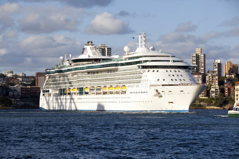 Cruise ship side on editorial stock photo. Image of relaxation - 36872908