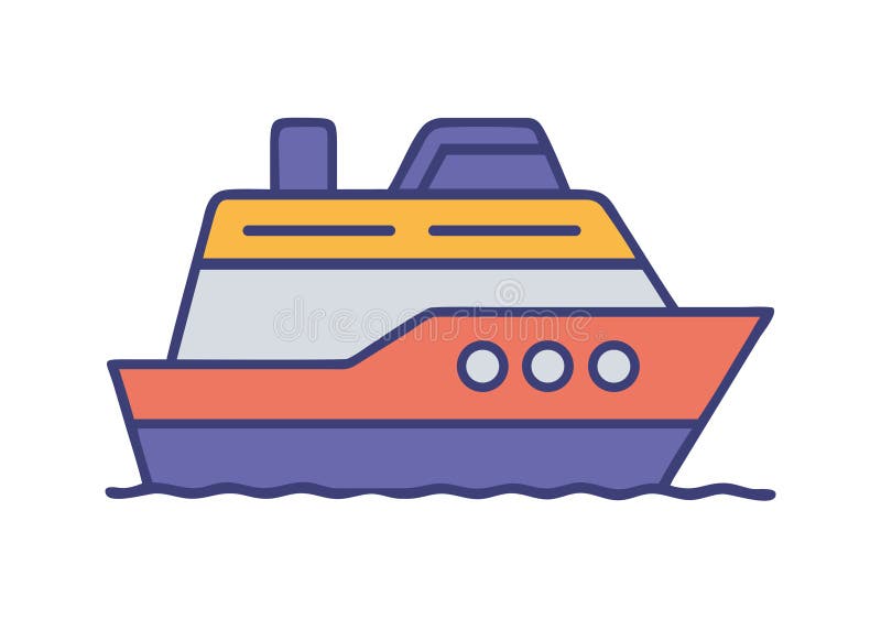 Cruise Ship Side Stock Illustrations – 1,613 Cruise Ship Side Stock ...