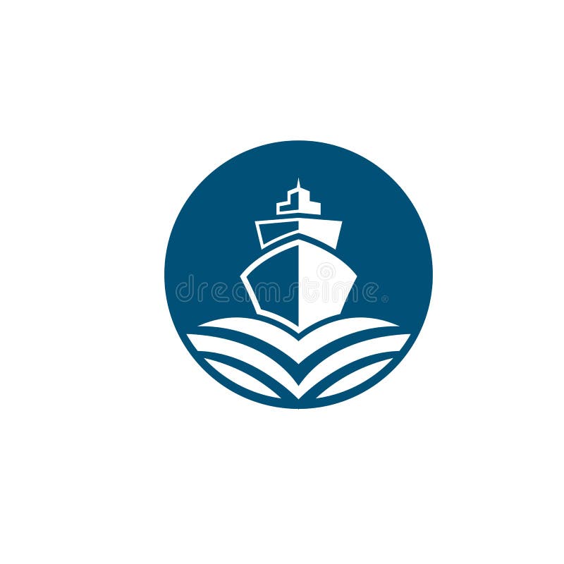 Cruise Ship Symbol Vector Icon Stock Vector - Illustration of creative ...