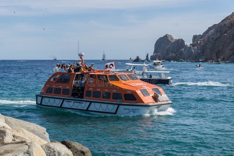 Cruise Ship Tender editorial stock photo. Image of fishing - 88235093