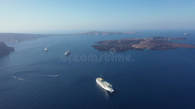 Cruise Ship. Traveling on the Seas and Oceans Stock Footage - Video of ...