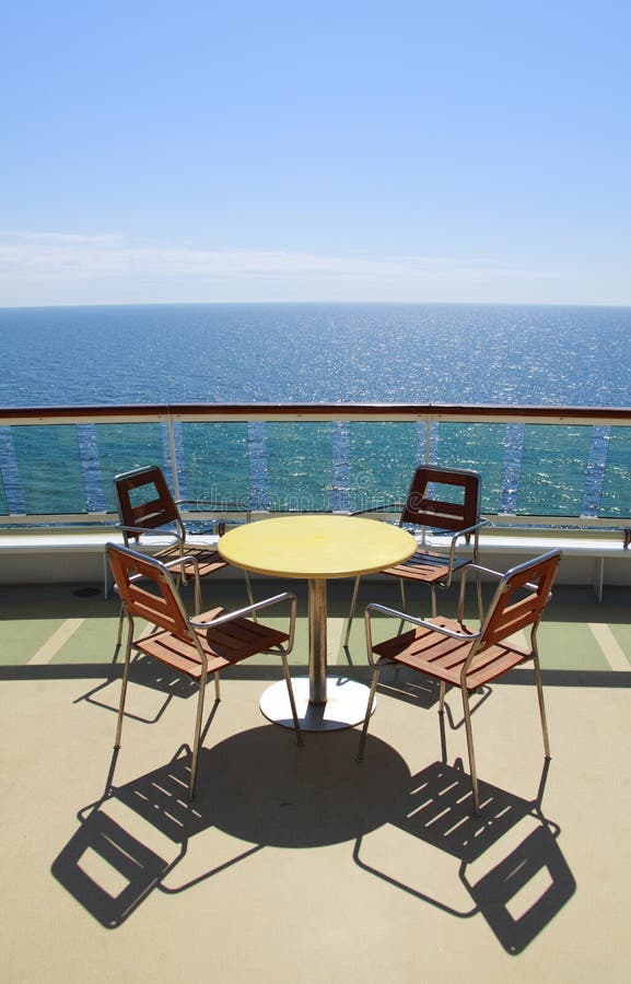 Cruise table and chairs stock photo. Image of restaurant - 21007378