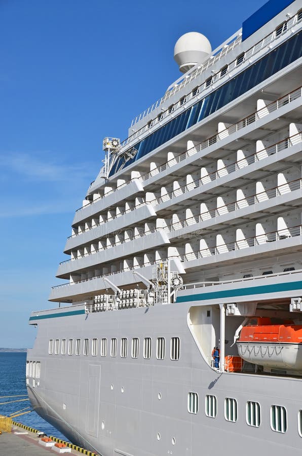 Cruise travel ship stock image. Image of river, seaport - 27337807