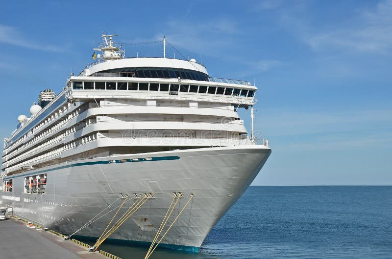 Cruise travel ship stock photo. Image of lifestyles, anchor - 29301118