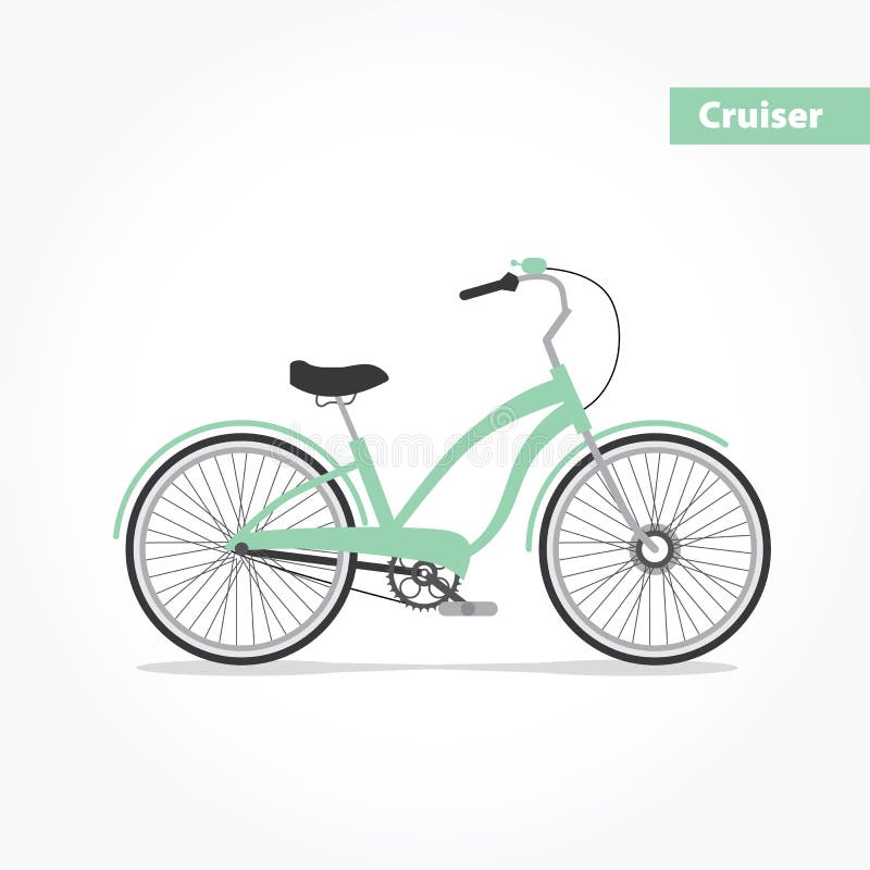 Cruiser Bike Stock Illustrations – 6,325 Cruiser Bike Stock ...