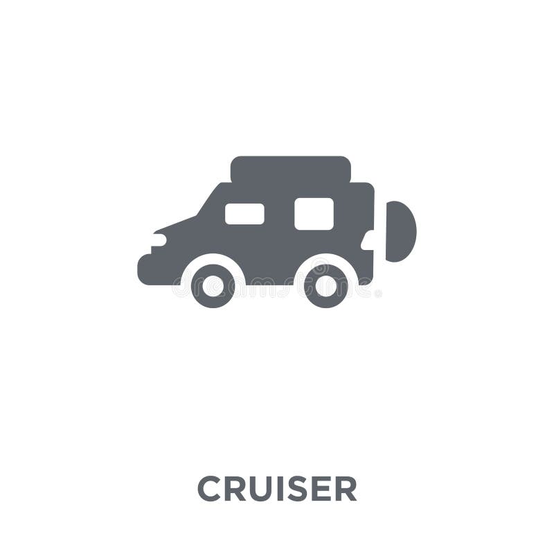 Cruiser Icon from Transportation Collection. Stock Vector ...