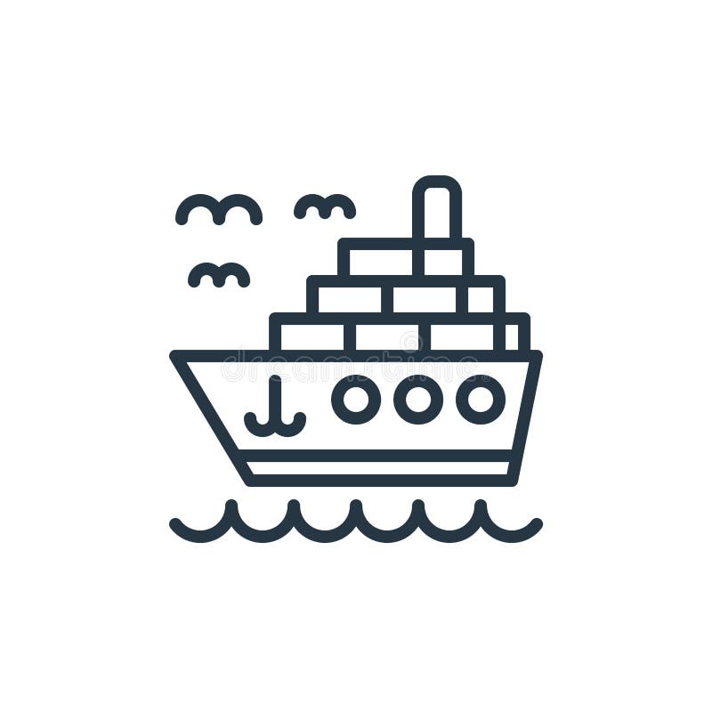 Cruiser Icon in Different Style Vector Illustration. Two Colored and ...