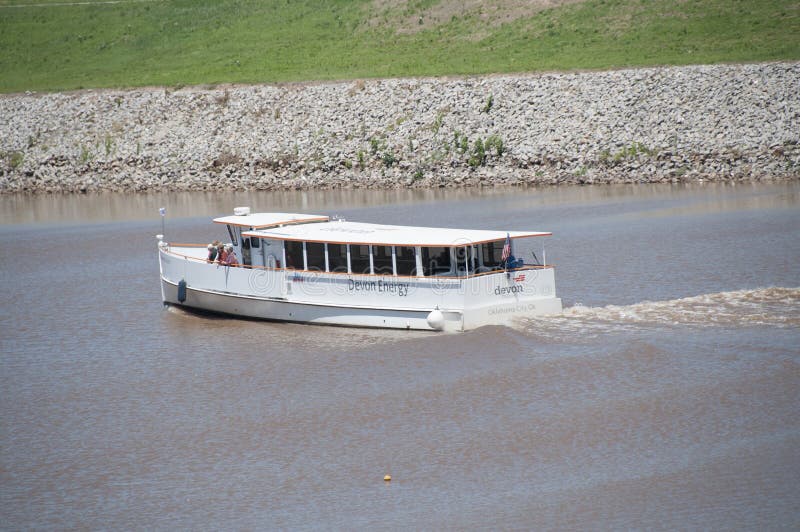 Cruises on the Oklahoma River Editorial Stock Image - Image of ferry ...