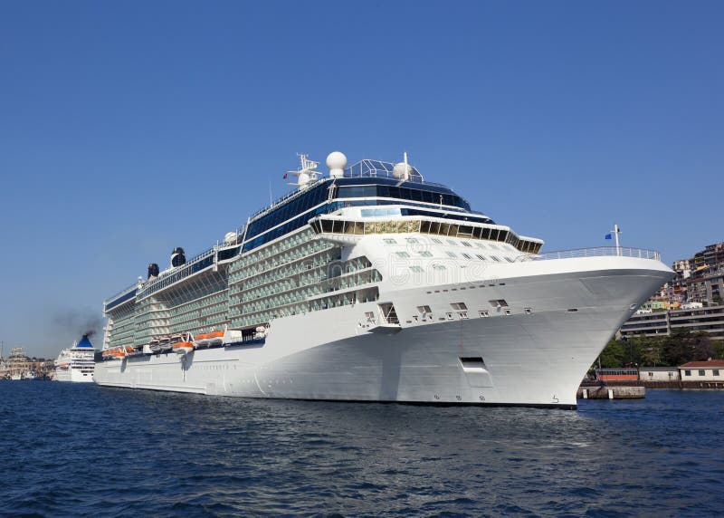 Cruiseship stock photo. Image of ship, cloud, tourism, marine - 193524