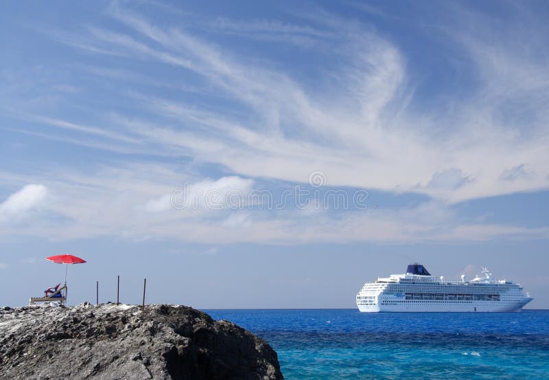 Cruising stock photo. Image of yacht, water, haze, lake - 2550482