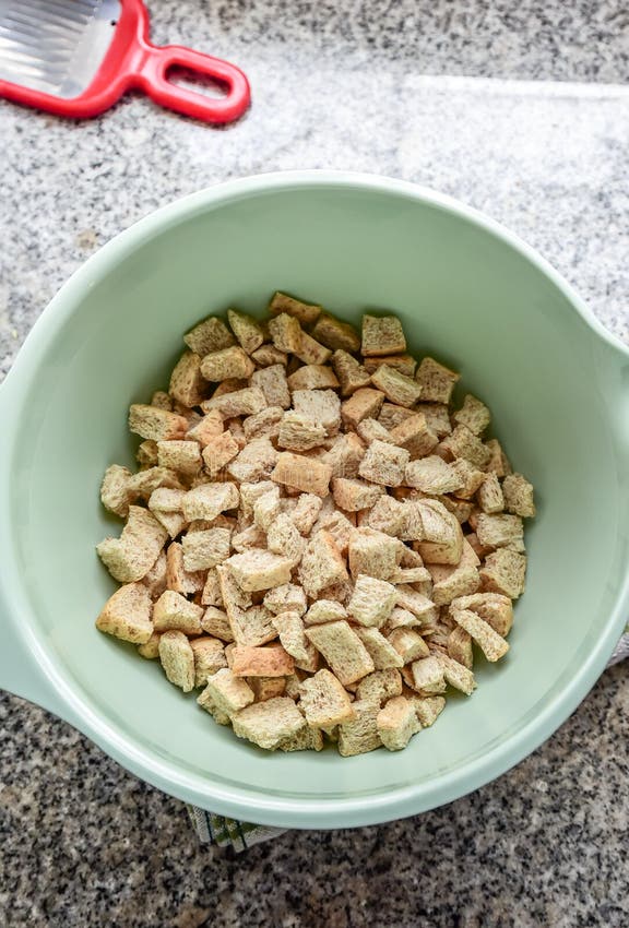 Crumb for cooking in bowl stock photo. Image of green - 92365376