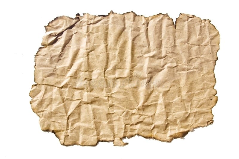 Crumbled stock photo. Image of paper, document, poster - 16442474