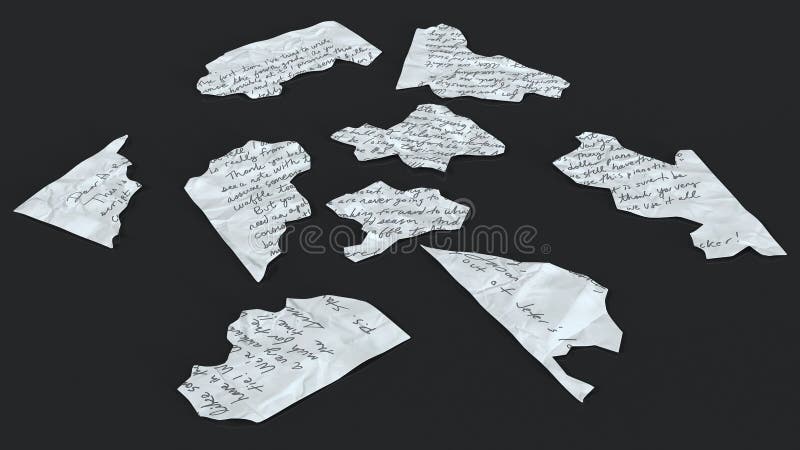 Discarded Messages Stock Illustrations – 2 Discarded Messages Stock ...