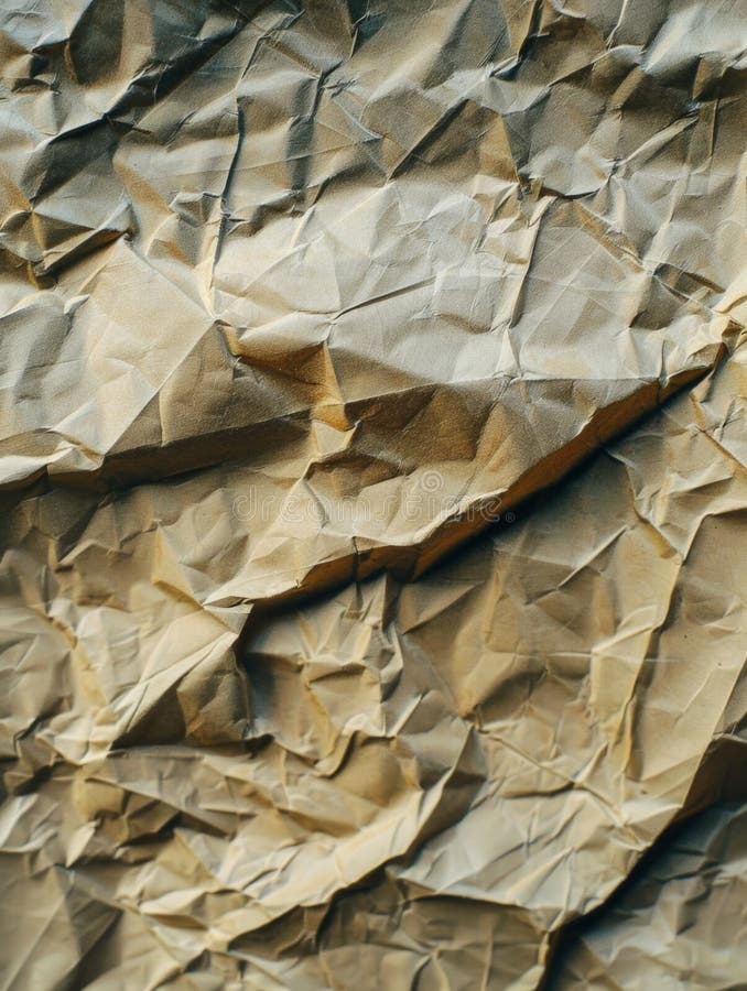 Crumbled Paper Texture Background Stock Photo - Image of abstract ...