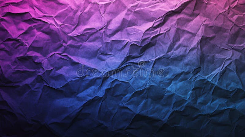 Crumbled Paper Texture with Gradient from Purple To Blue Stock Photo ...