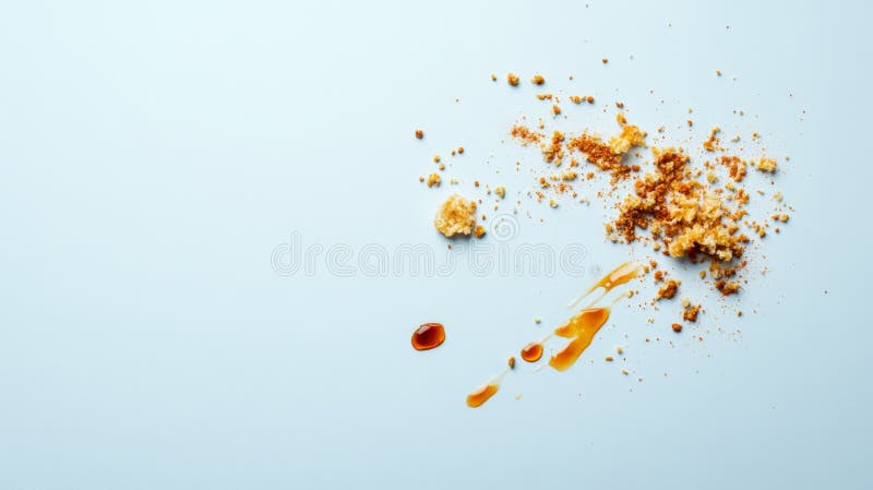 Crumbled Pastry and Spilled Syrup Create a Messy but Appetizing Dessert ...