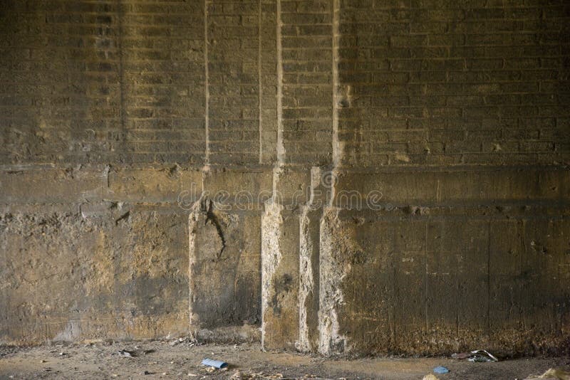 Crumbling brick wall stock image. Image of gray, rustic - 10076877