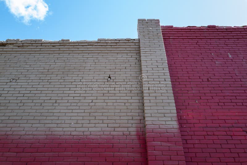 Crumbling brick wall stock image. Image of gray, rustic - 10076877