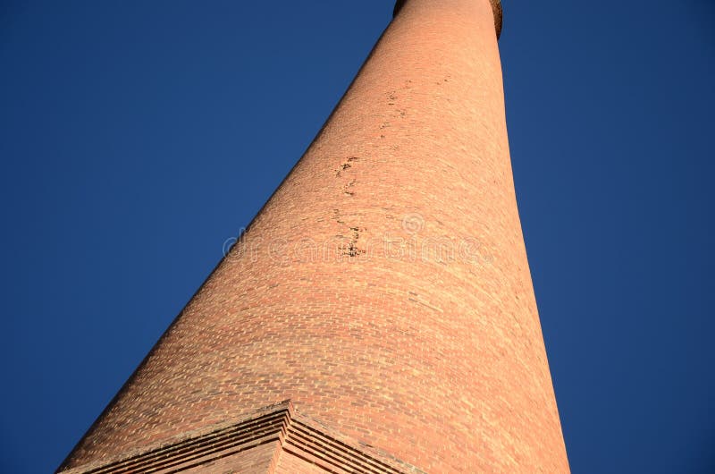 Crumbling chimney stock photo. Image of view, crumbling - 77633270