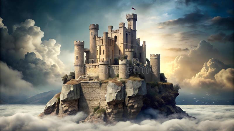 The Crumbling Fortress: a Visual Representation of Addiction S Grip AI ...