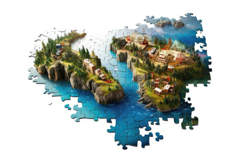 Holistic Puzzle Stock Illustrations – 52 Holistic Puzzle Stock ...