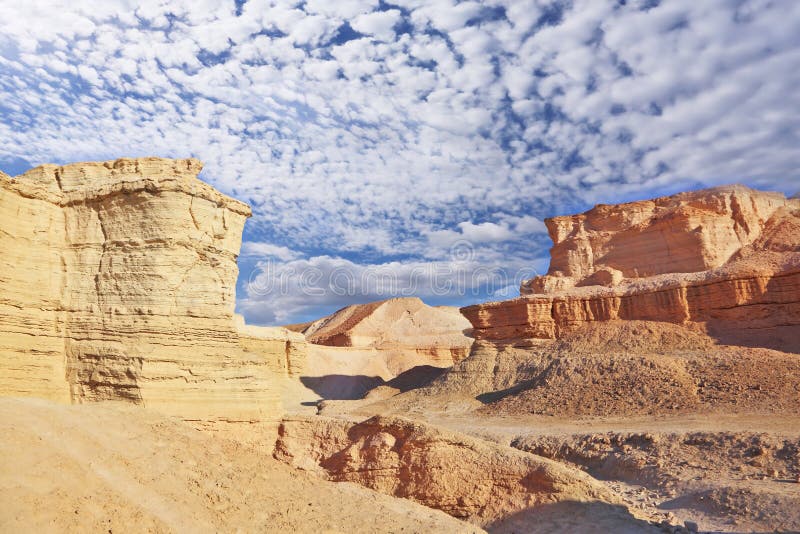 The Crumbling Mountains of Various Forms Stock Photo - Image of sand ...