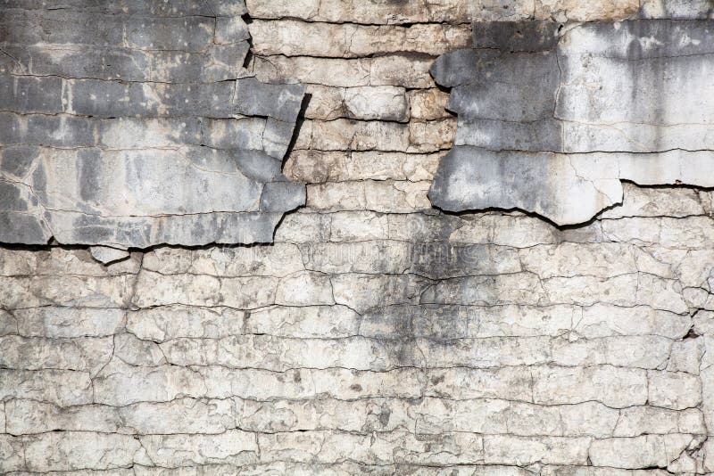 Crumbling plaster texture stock image. Image of retro - 40808125