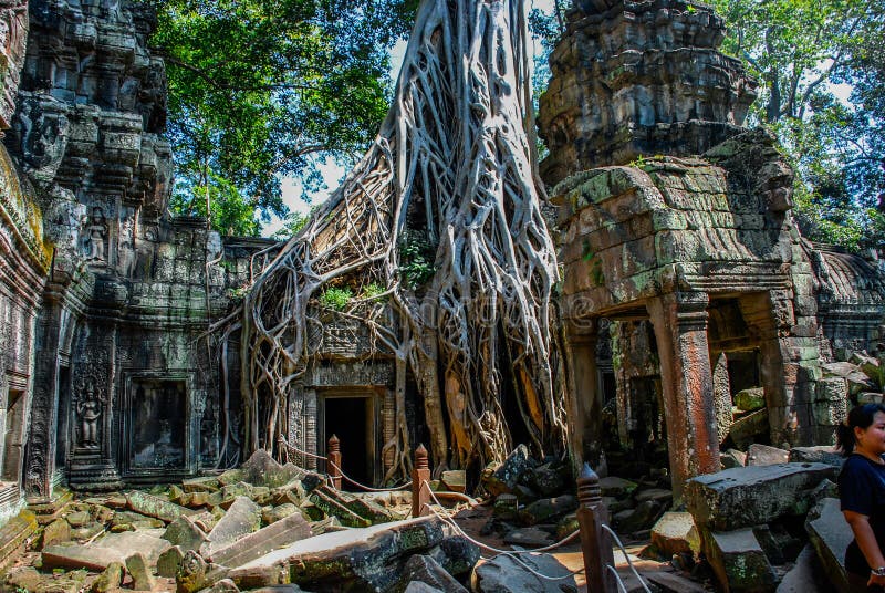 Old Crumbling Temple stock image. Image of monk, enlightened - 69879451