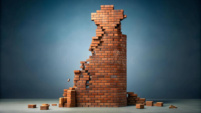 The Crumbling Tower of Debt a Visual Depiction of Financial Crisis ...