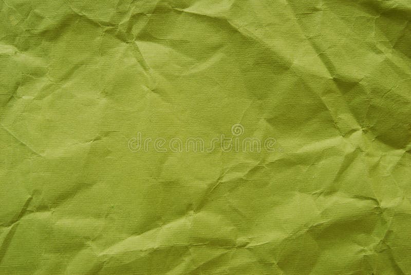 Crumped paper stock image. Image of rough, green, texture - 5328725