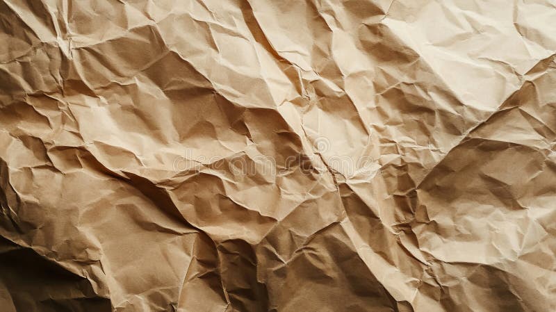 Crumpled Aged Paper Texture, Background for Vintage Design, Historical ...