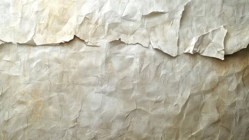 Crumpled, Aged, and Stained Paper Texture Stock Illustration ...