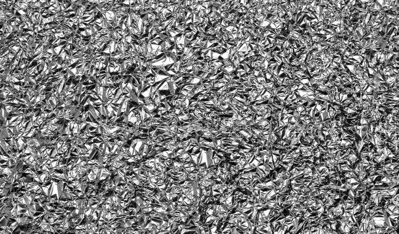 Crumpled aluminum foil stock photo. Image of aluminium - 88784796