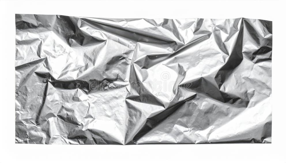Crumpled Aluminum Foil Texture Stock Illustrations – 1,767 Crumpled ...