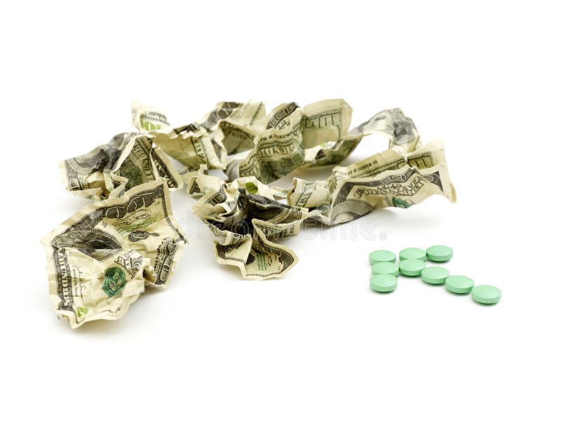 Crumpled Money stock image. Image of horizontal, shot - 17090653