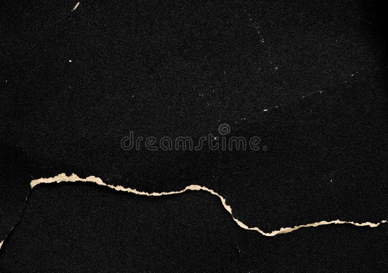 Crumpled Black Paper with a Detailed Texture. Stock Photo - Image of ...